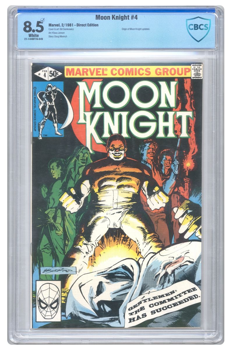 Moon Knight #4 CBCS 8.5 - Phoenix Auctions